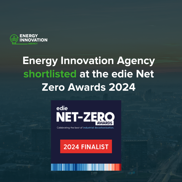 Energy Innovation Agency | Energy Innovation Agency shortlisted at the edie Net-Zero Awards 2024